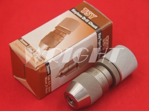 JT0 TSY keyless drill chuck 0.2 - 3 mm for spark EDM drilling machine